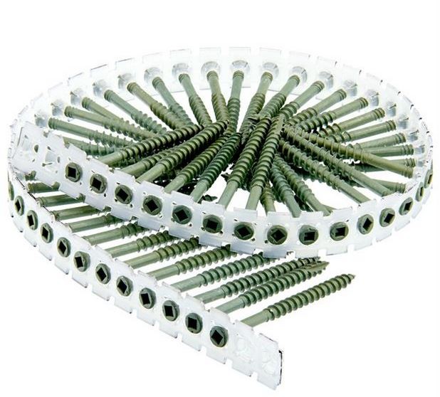 Senco Screw #8 x 3" Wood/Composite Deck Weatherex | Exterior Wood ...
