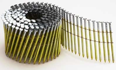 Hitachi 3" x .131 Ring HDG Galvanized | 15 Degree Wire Coil Framing and ...